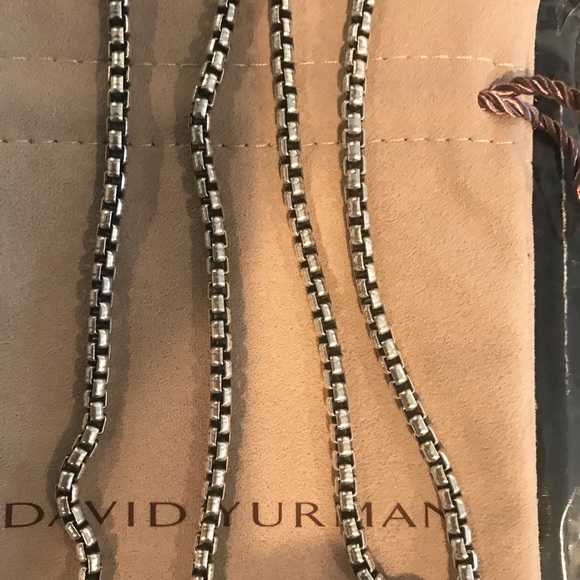 David Yurman | Jewelry | David Yurman Streamline 35mm Diamond Tag ...